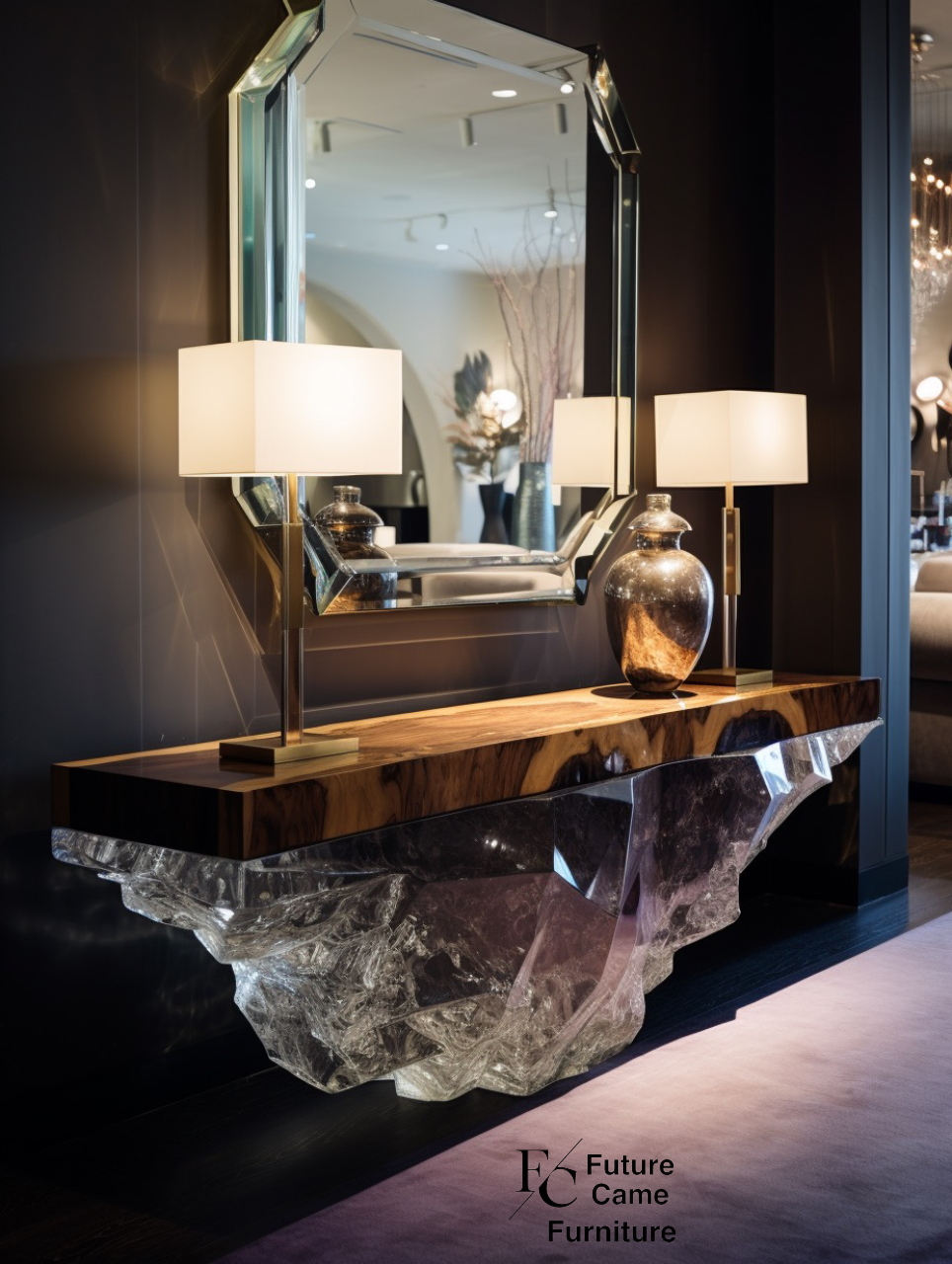 Crystal console – Future came Furniture