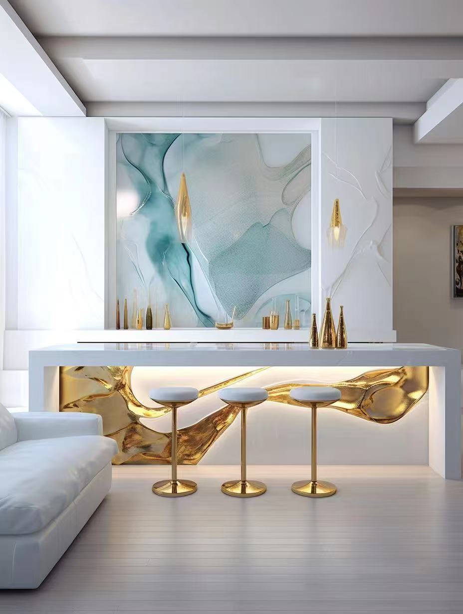 White bar table – Future came Furniture