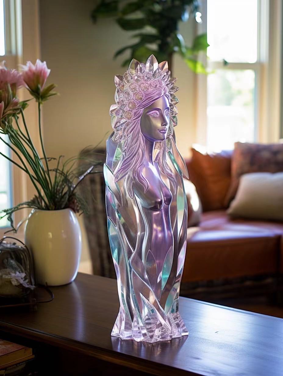 Crystal Goddess Statue – Future came Furniture