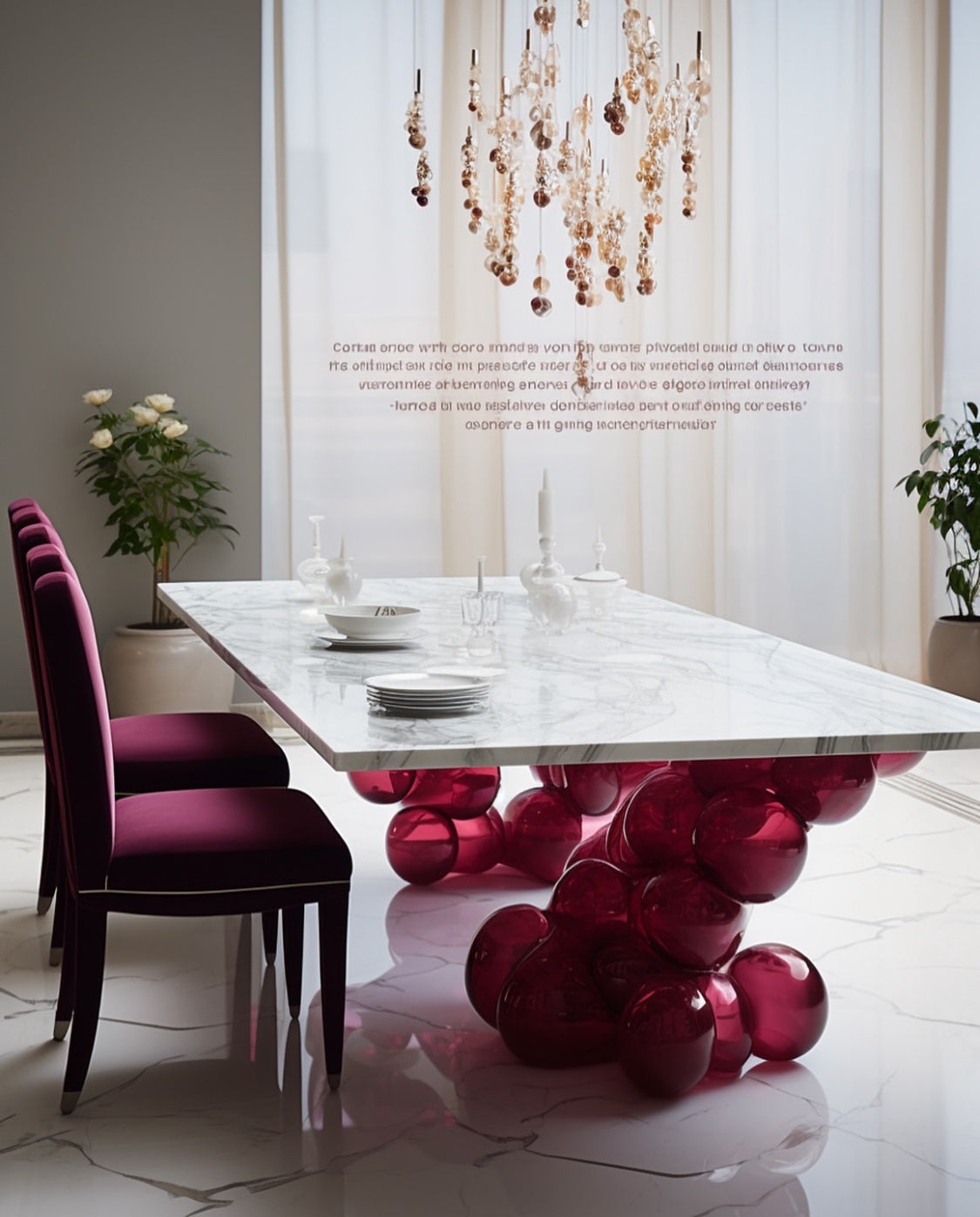 Crystal table – Future came Furniture