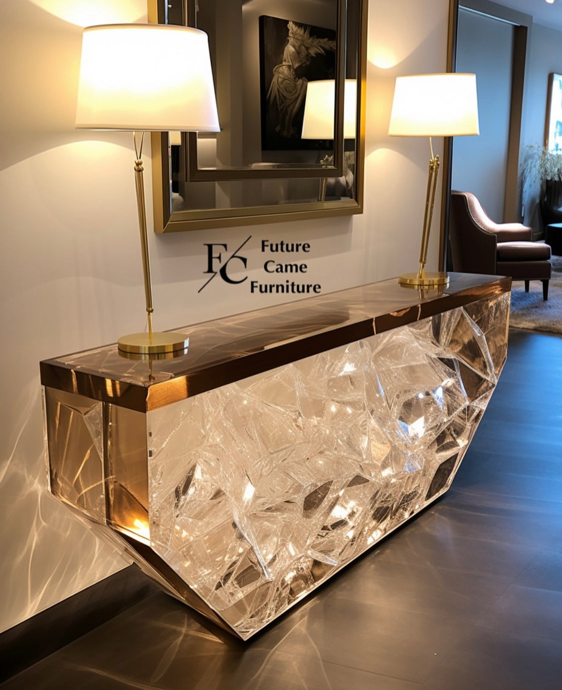 Crystal console – Future came Furniture